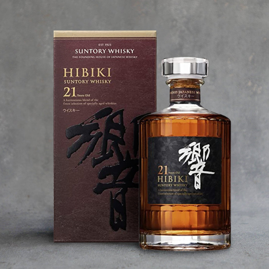 Hibiki Single Malt Whisky Aged 21 Years 700ml – Bottles Japan